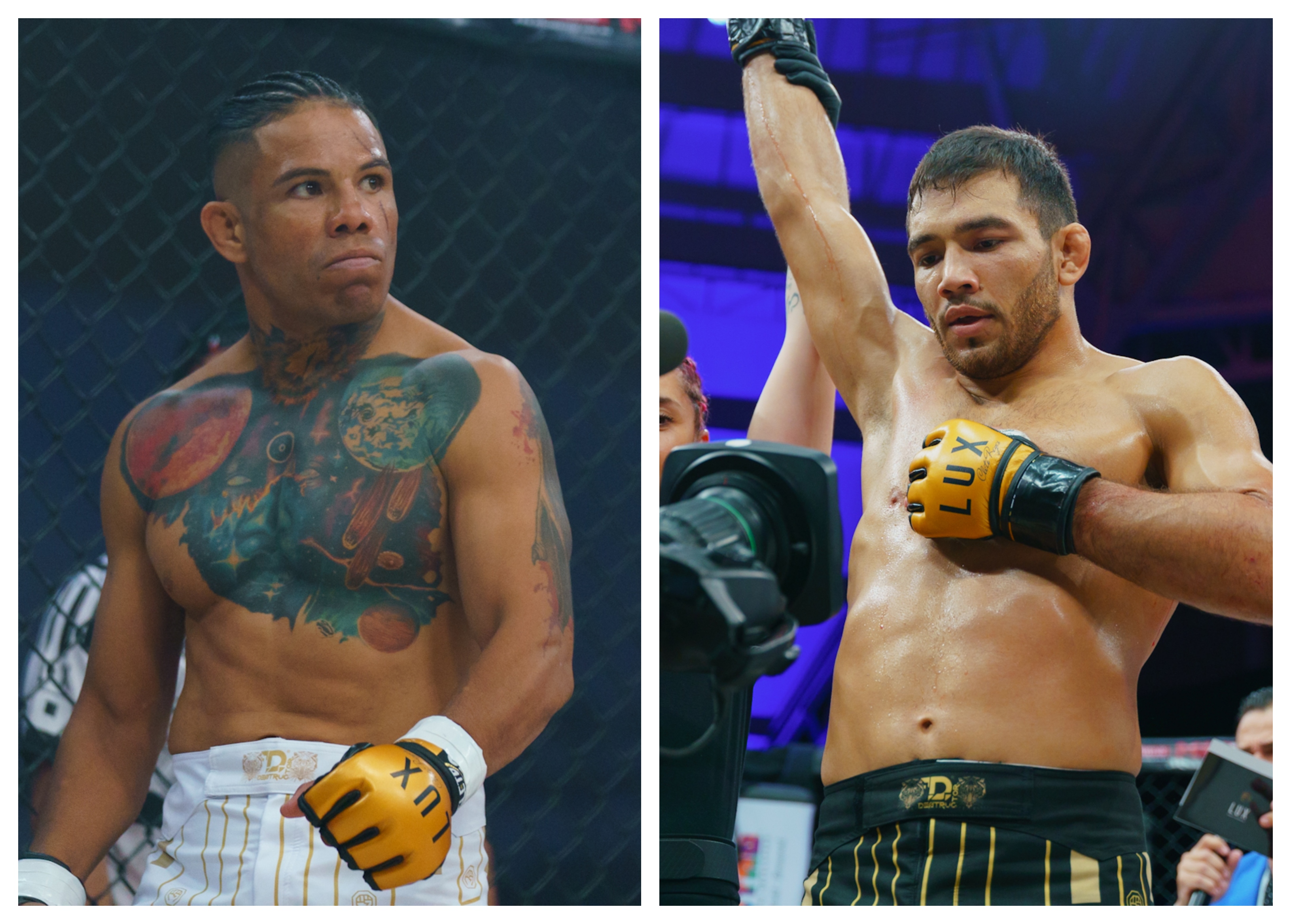 Brahyan Zurcher y Ángel Rodríguez, dos guerreros listos para 'sacarse chispas' en LUX 042 - LUX ...