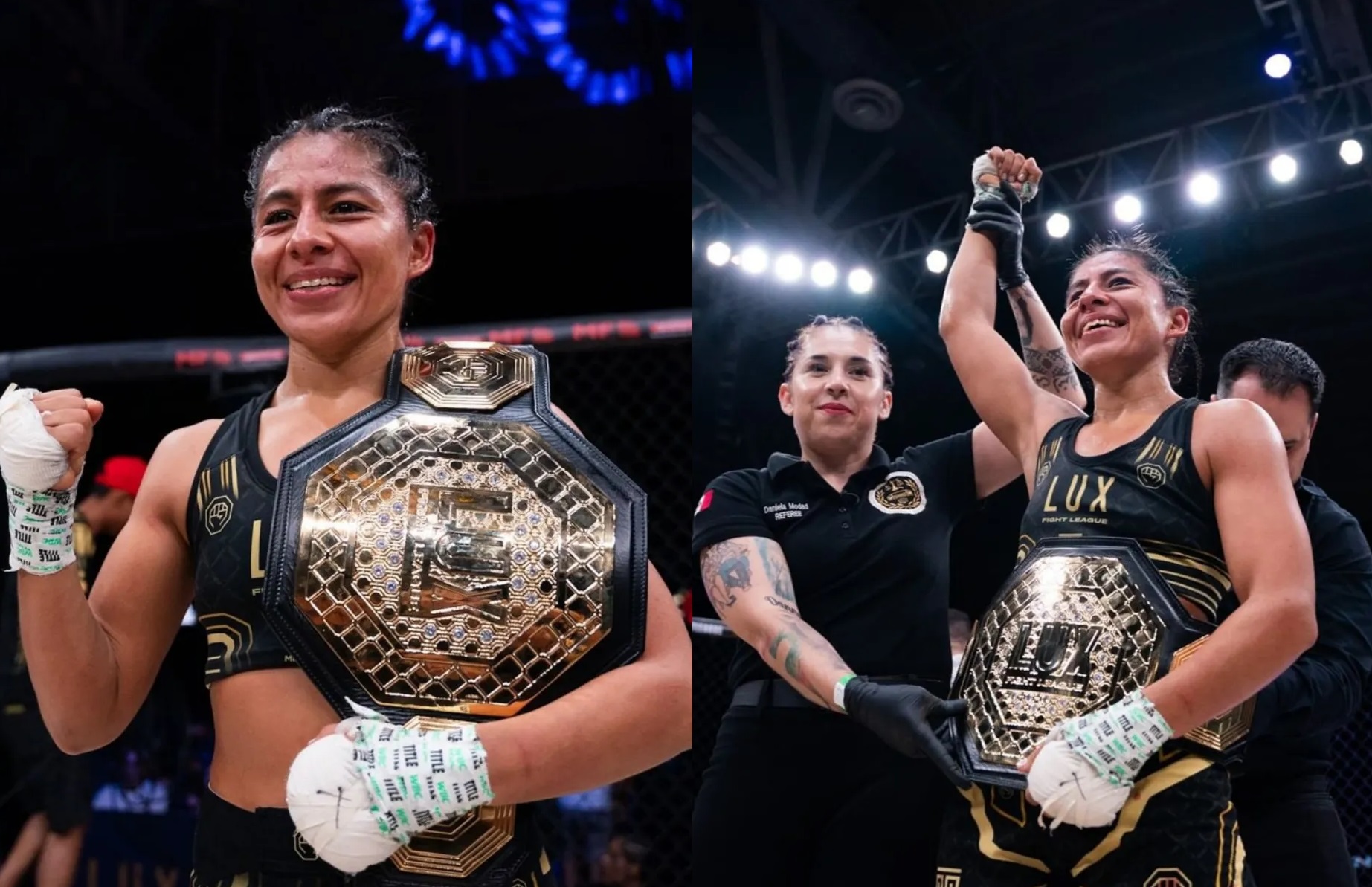 LUX 052 I Andrea Vázquez se planta como campeona: “El título es mío en todos los escenarios ...